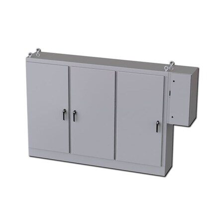 Saginaw Control & Engineering Carbon Steel Electrical Enclosures, 72 in ...