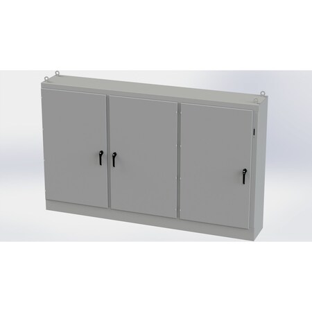 Saginaw Control & Engineering 3 Point Latch with Coinproof/Padlock ...