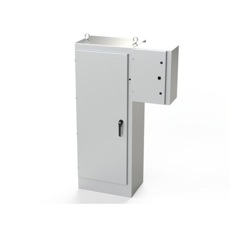 Saginaw Control & Engineering 3 Point Latch with Padlock Handle ...