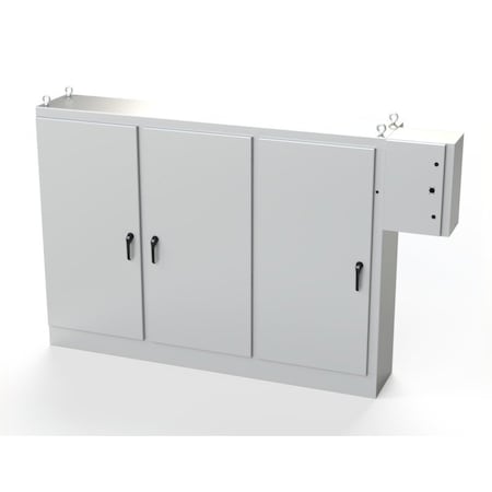 Saginaw Control & Engineering Carbon Steel Electrical Enclosures, 72 in ...