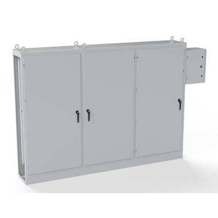Saginaw Control & Engineering 3 Point Latch with Padlock Handle ...