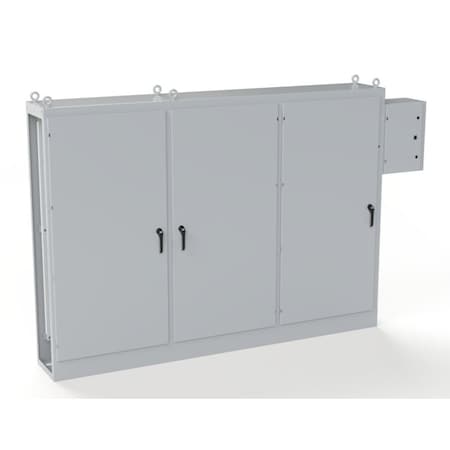 Saginaw Control & Engineering 3 Point Latch with Padlock Handle ...