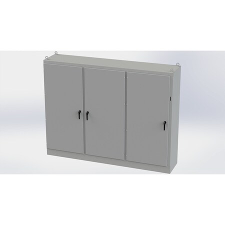 Saginaw Control & Engineering Carbon Steel Electrical Enclosures, 90 in ...