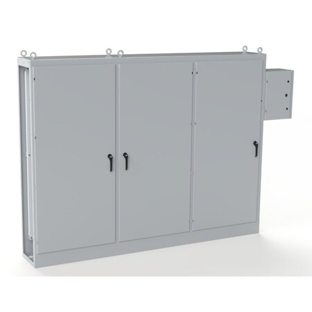 Saginaw Control & Engineering 3 Point Latch with Padlock Handle ...