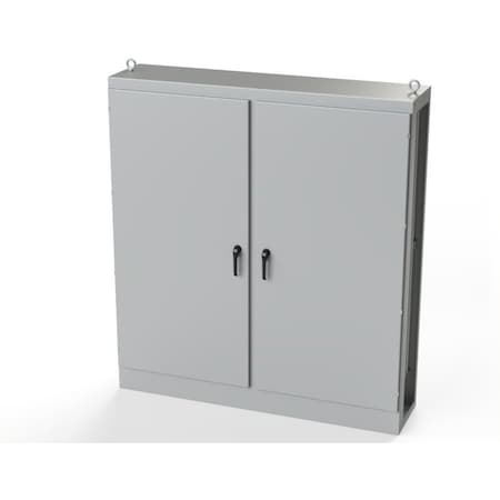 Saginaw Control & Engineering Carbon Steel Electrical Enclosures, 84 in ...