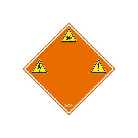Saginaw Control & Engineering Caution Label with Warning Symbols, 5PK ...