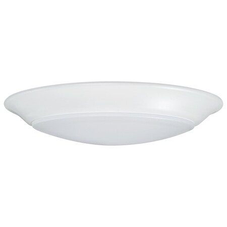 Nuvo 7-Inch LED Disk Light, 3000K, White Finish, PK 6 62/1660 | Zoro
