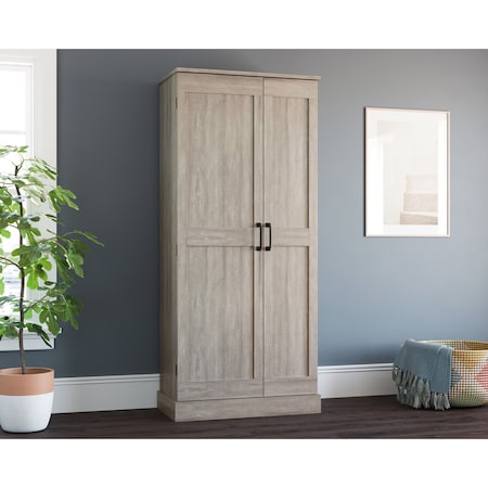 Sauder Double Deep Storage Cabinet Sm , Two adjustable shelves and one ...