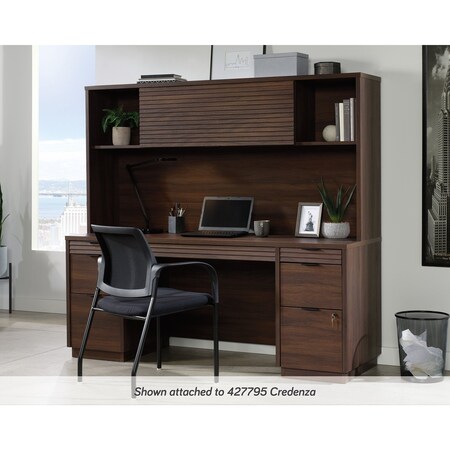 Worksense By Sauder 14.33 in D X 36.3 in H, Engineered wood, Glass 71. ...
