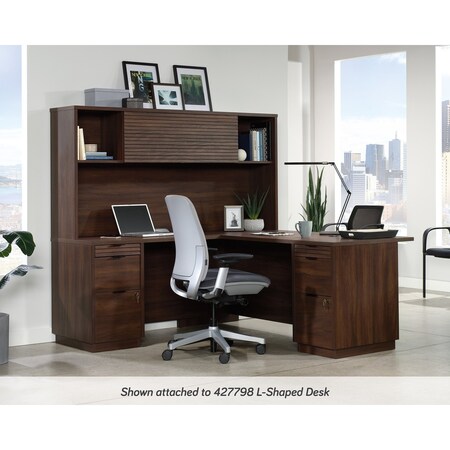 Worksense By Sauder 14.33 in D X 36.3 in H, Engineered wood, Glass 71. ...