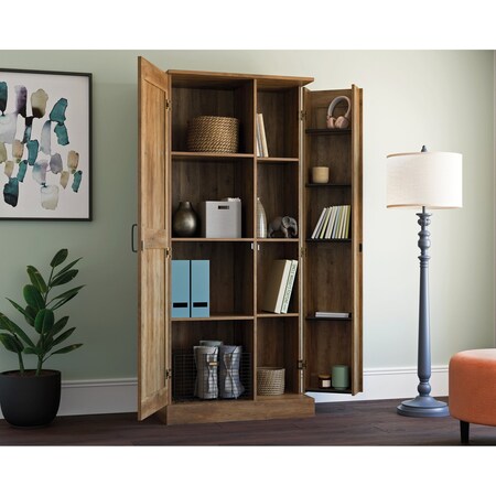 Sauder Double Deep Storage Cabinet Rp , Two adjustable shelves and one ...