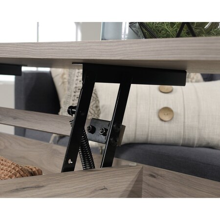 Sauder Summit Station Lift Top Coffee Table Lao , Top lifts up and ...