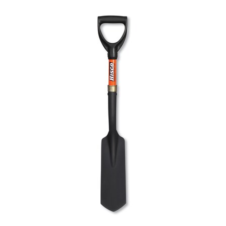 Hisco 4 in Trench Shovel, 21 in L D-Grip Handle HITS481D | Zoro