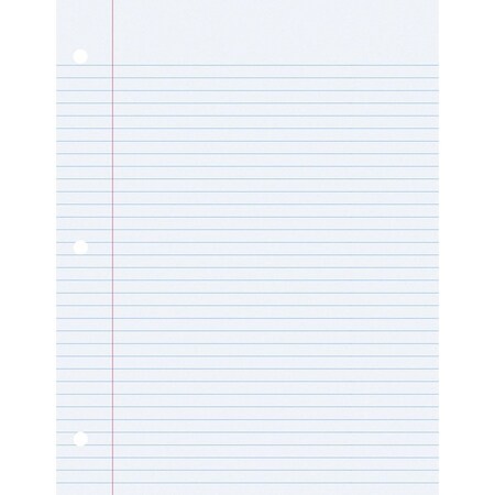 School Smart PAPER FILLER 8.5X11 15LB WITH MARGIN 9/32 RULE 3HP 200 ...