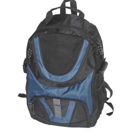 School Smart BACKPACK NYLON - BLUE - 1336648 | Zoro