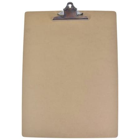 School Smart CLIPBOARD MASONITE 15IN X 20IN WITH 6IN CLIP - 1442103 | Zoro