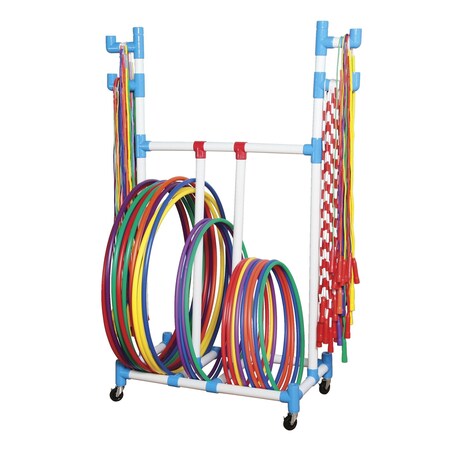 Sportime STORAGE CART HOOP-N-ROPE KART 112001061 | Zoro