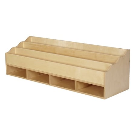 Childcraft Library Book Storage Stacker, 47-3/4 x 14-1/4 x 13-3/4 ...