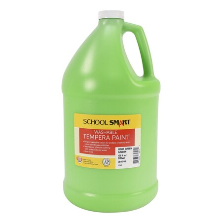School Smart PAINT TEMPERA WASH LIGHT GREEN GALLON SS214-742 | Zoro