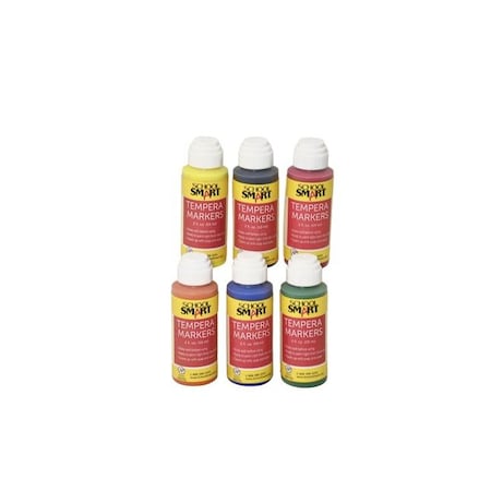 School Smart PAINT TEMPERA DAUBER PRIMARY 6 PK 2960 | Zoro