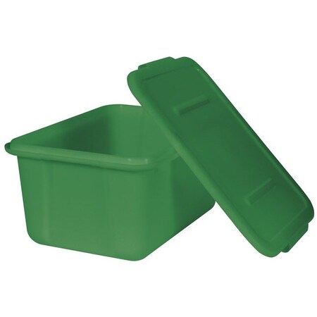 School Smart STORAGE 15 QT SNAP TITE TOTE GREEN - 276868 | Zoro