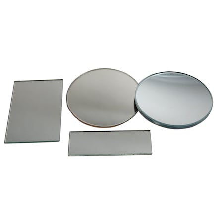 Frey Scientific Glass Mirror, 100 x 100 mm MSG4X4 | Zoro
