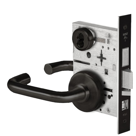 Best Grade 1 Office Mortise Lock, 3 Lever, H Rose, SFIC Housing Less ...