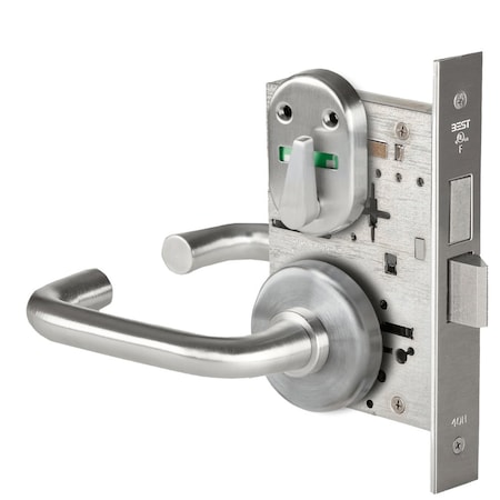 Best Grade 1 Privacy Mortise Lock, Double Visual Indicator, 3 Lever, H ...