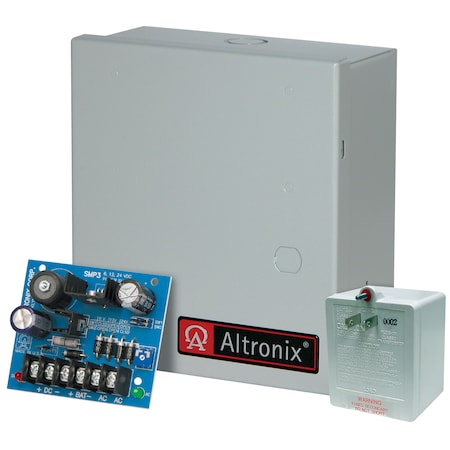 Altronix 2.5A Power Supply, Converts a low AC Input to 6VDC or 12VDC ...