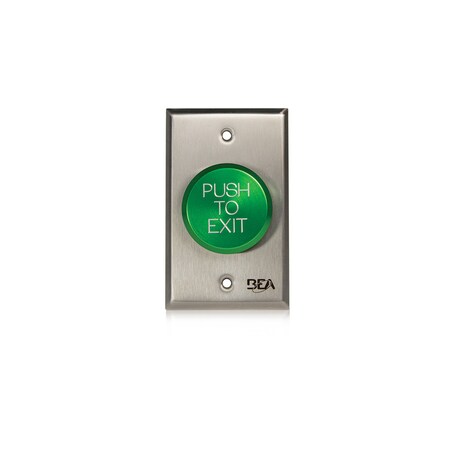 Bea BEA Single Gang Mount Pneumatic Delay Green Pushbutton ...