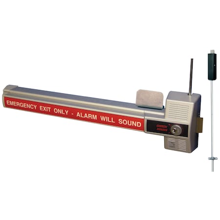 Detex 2-Point Emergency Exit (Deadbolt Function) Alarm Device, LC, 48 ...