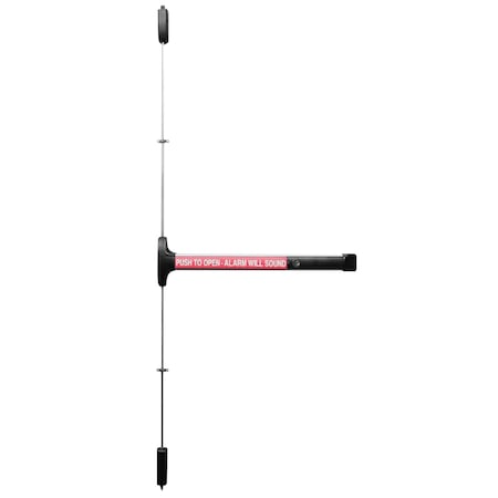 Detex Surface Vertical Rod Exit Device, Cyl. Dogging, 36" x 84", US28 ...