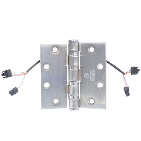 Mckinney Oil Bearing Butt Hinge, 4-1/2" x 4-1/2", US32D, QC12, Heavy ...