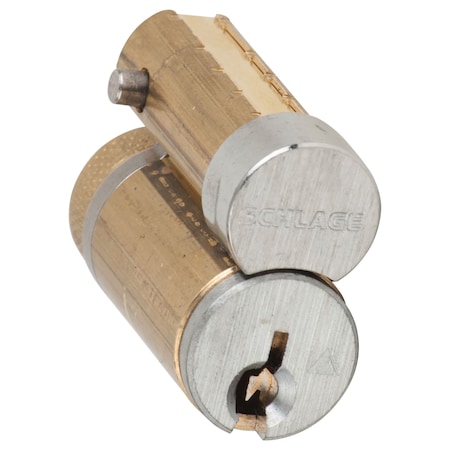 Schlage FSIC Core, FG Keyway, 1-Bitted, 626, PK4 23-030 FG 626 (4PK) | Zoro