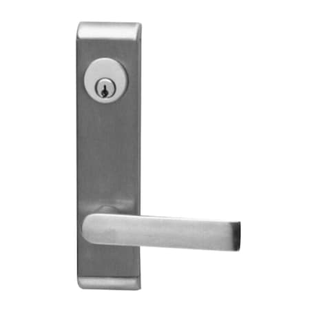 Falcon 712L-RV US26D RHR DANE Lock Exit Device Trim 712L-R/V D 26D RHR ...