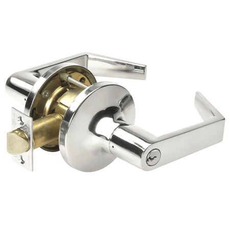 Yale Grade 1 Storeroom/Closet Cylindrical Lock, Augusta Lever ...