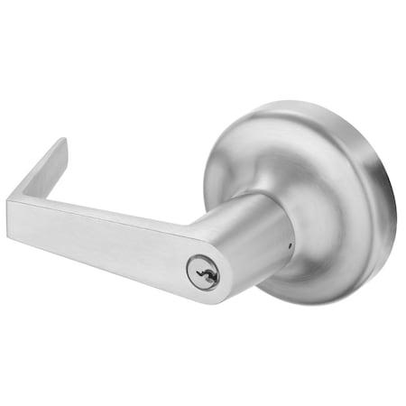 Yale Rose x Lever Trim, Classroom 08, Augusta Lever, Satin Chrome ...