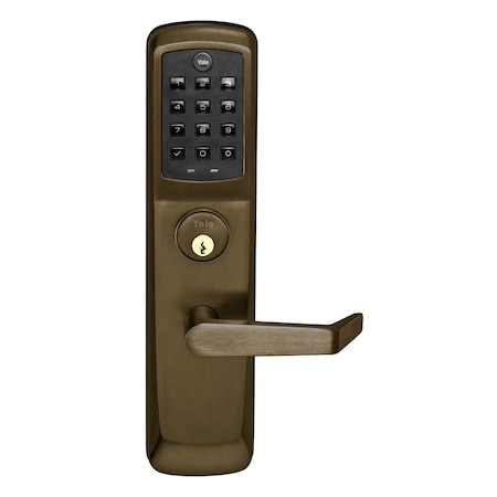 Yale Rim Exit Trim with Keypad AU-NTT610-NR 613E | Zoro