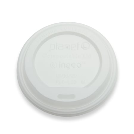 Planet+ Compostable Lid for 10-20oz Hot Cup, 1000PK PLC-LID | Zoro