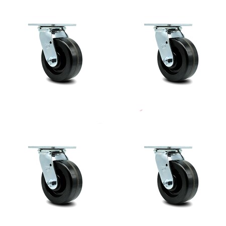 Service Caster Bassick Casters 5ES8-7 Caster Replacement Set BAS-SCC ...