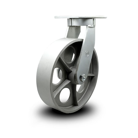 Service Caster 10 Inch Extra Heavy Duty Semi Steel Cast Iron Wheel ...