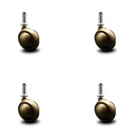 Service Caster 2 Inch Windsor Antique Ball Caster – 7/16 Inch Grip Ring ...