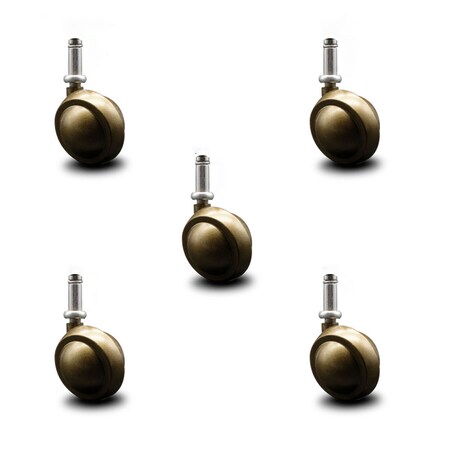 Service Caster 2 Inch Windsor Antique Ball Caster – 7/16 Inch Grip Ring ...