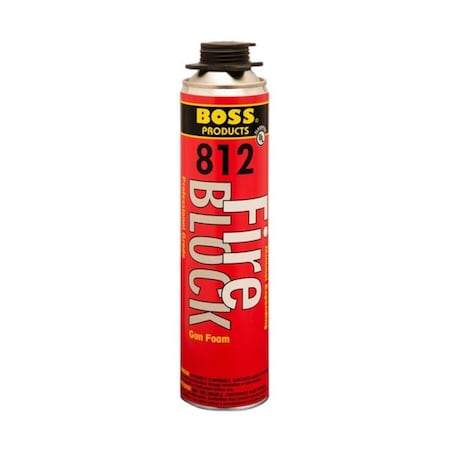 Boss Boss-FIREBLOCK GUN FOAM 24OZ, PK 12 FBB81220 | Zoro
