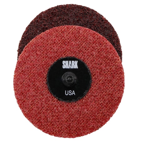 Shark Industries 3" Medium/Maroon Surface Conditioning Discs - 10 Pk ...