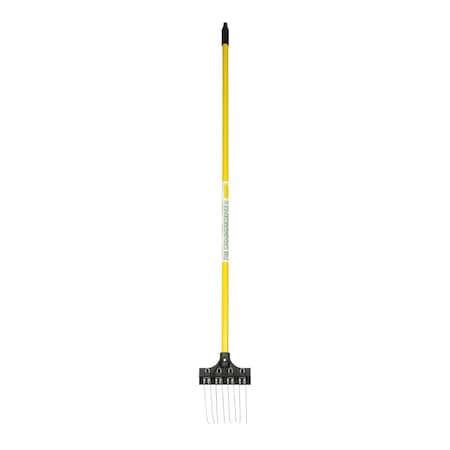 The Groundskeeper Ii Groundskeeper II 6 in. Mini Rake with 55 in ...