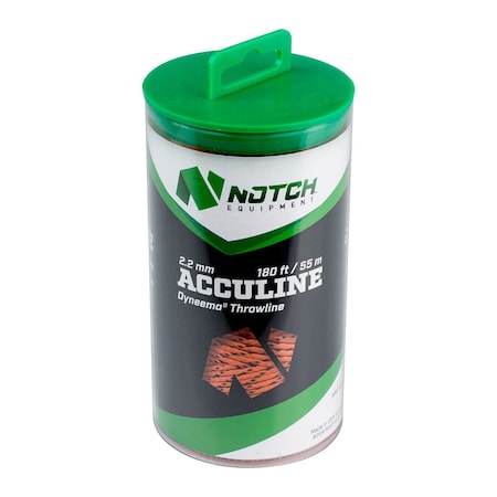Notch Equipment Notch Acculine Throwline 2.2mm 180ft NTL22 : NTL22-180 ...