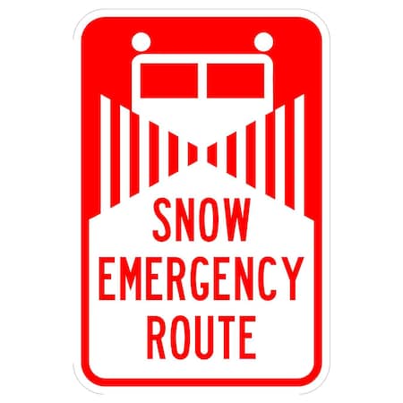 Sign Solutions Usa 18 in Height, 12 in Width, Aluminum, Vertical ...