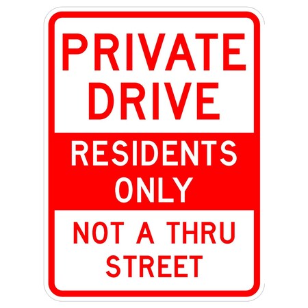 Sign Solutions Usa 24 in Height, 18 in Width, Aluminum, Vertical ...