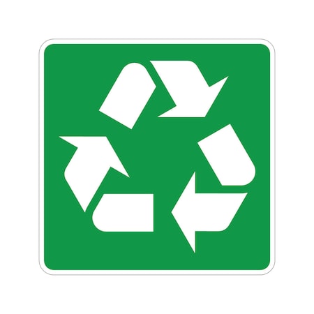 Sign Solutions Usa Recycling (Symbol), Recycling (Symbol), 30 in W x 30 ...